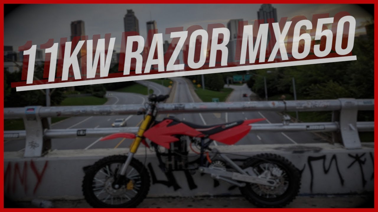50+ MPH Modified Razor MX650 Build / Ride - YouTube