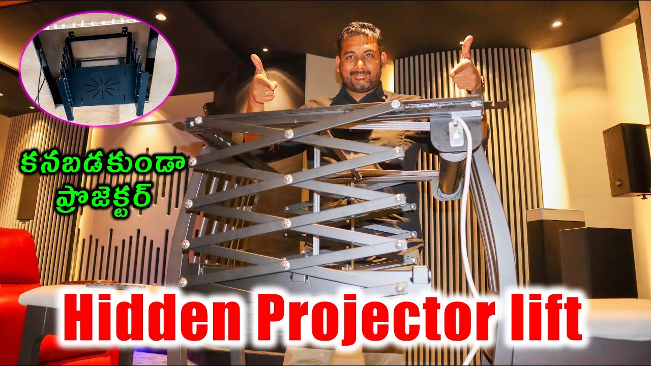 Ultimate Projector Lift Solution: Hidden in Perfect Ceiling | Projector ...