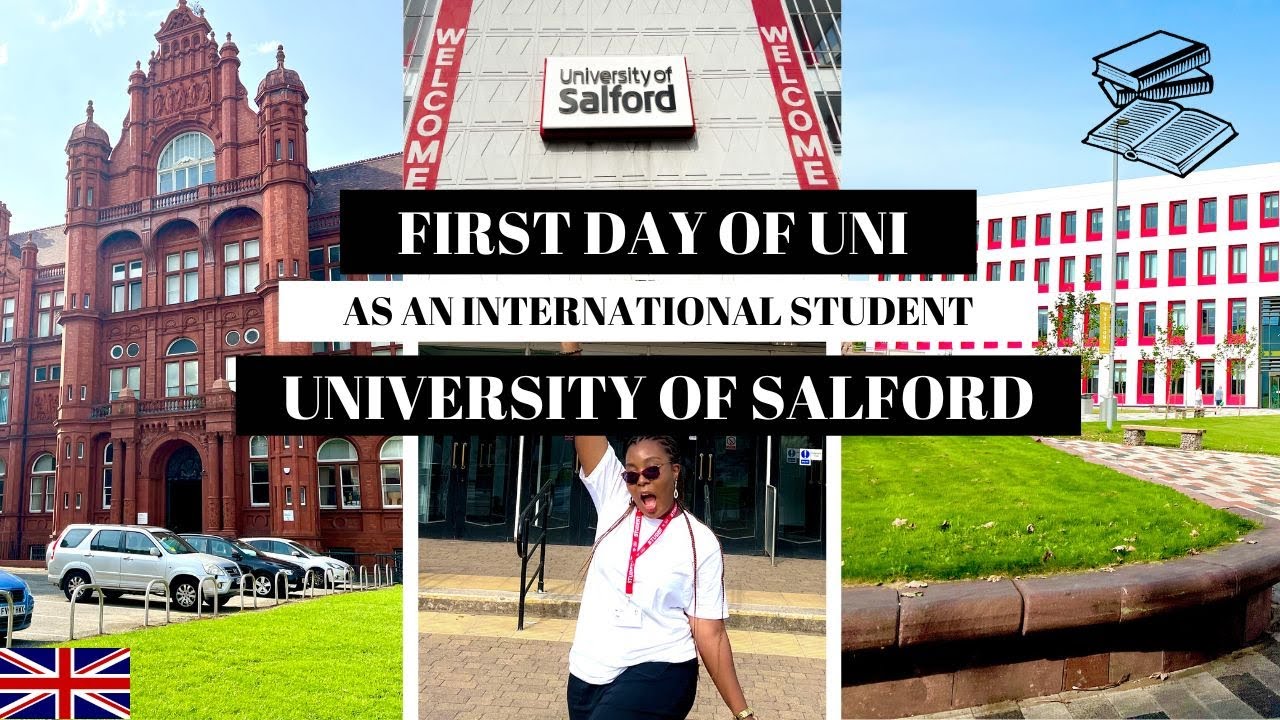 VLOG#1: FIRST DAY AT UNI (SALFORD UNIVERSITY) |INTERNATIONAL STUDENT ...