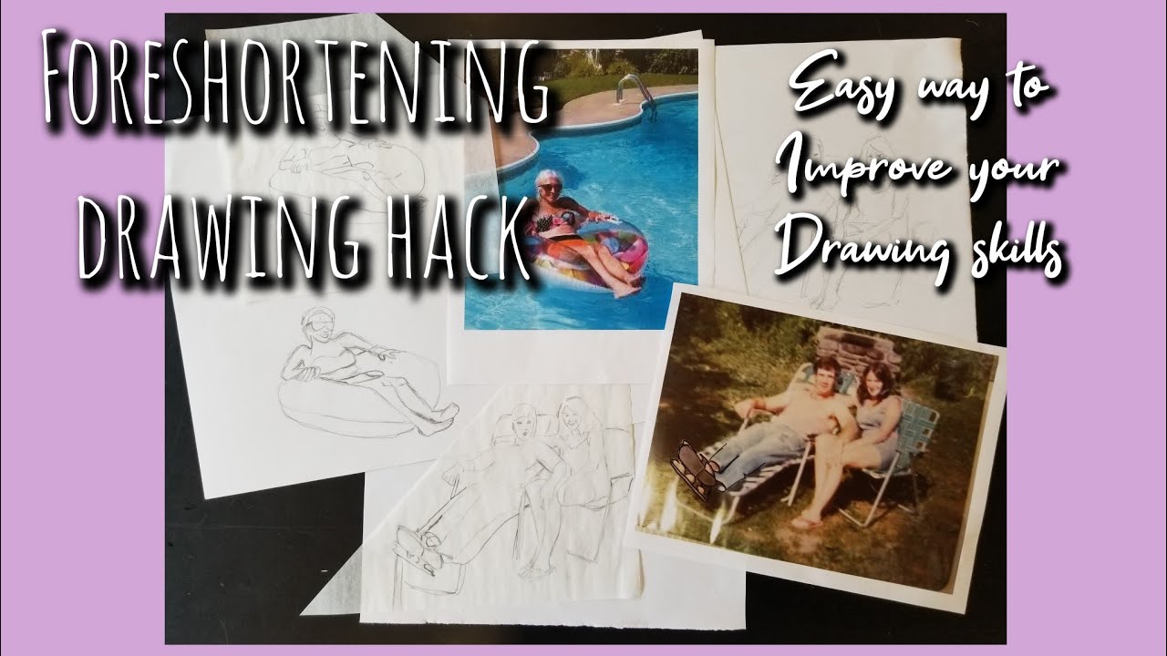 Foreshortening skill practice - YouTube
