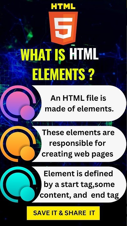 Html Elements | Html tags |Html tutorial in hindi 👨‍💻 | #shorts #youtubeshorts #html #html5 # ...