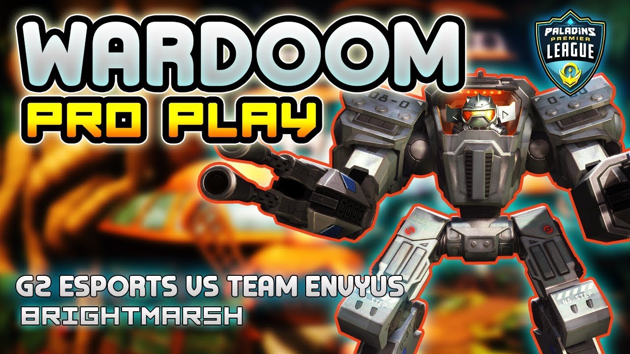WarDoom Ruckus Gameplay POV | G2 Esports vs Team Envyus | Paladins ...