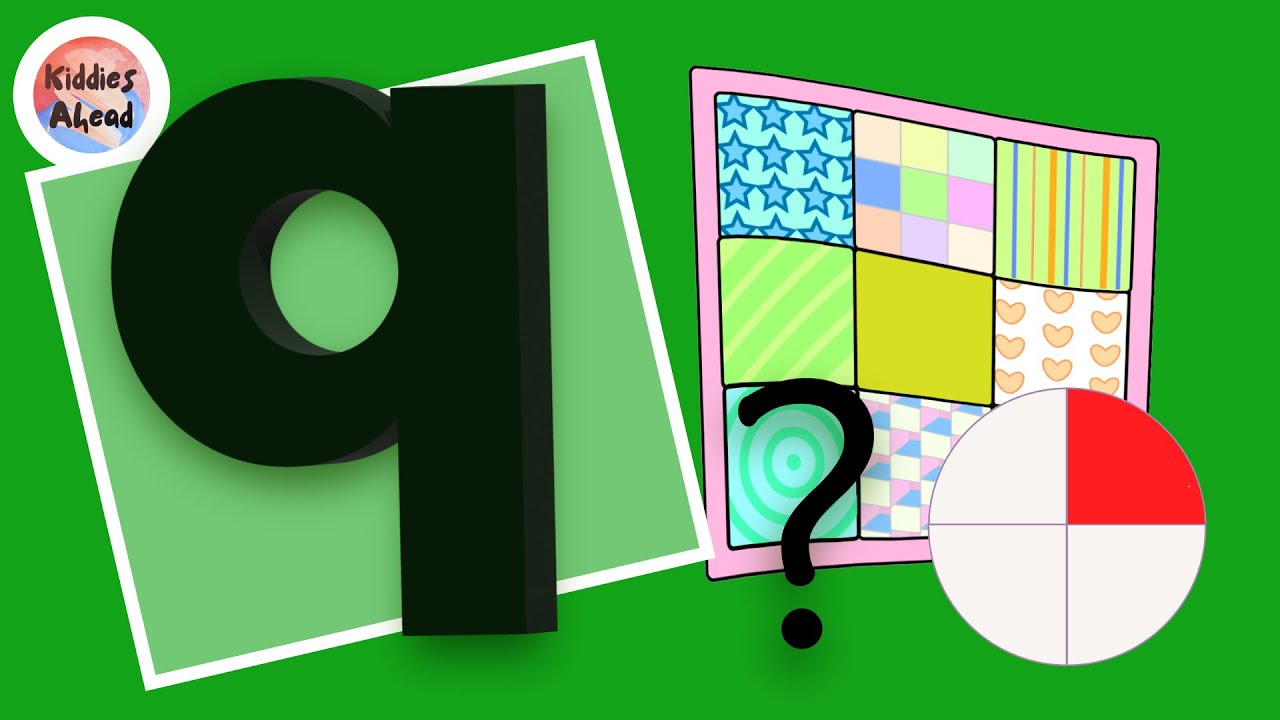 Learn Letter Q | Learn to Read, Write and Draw | Educational Video ...
