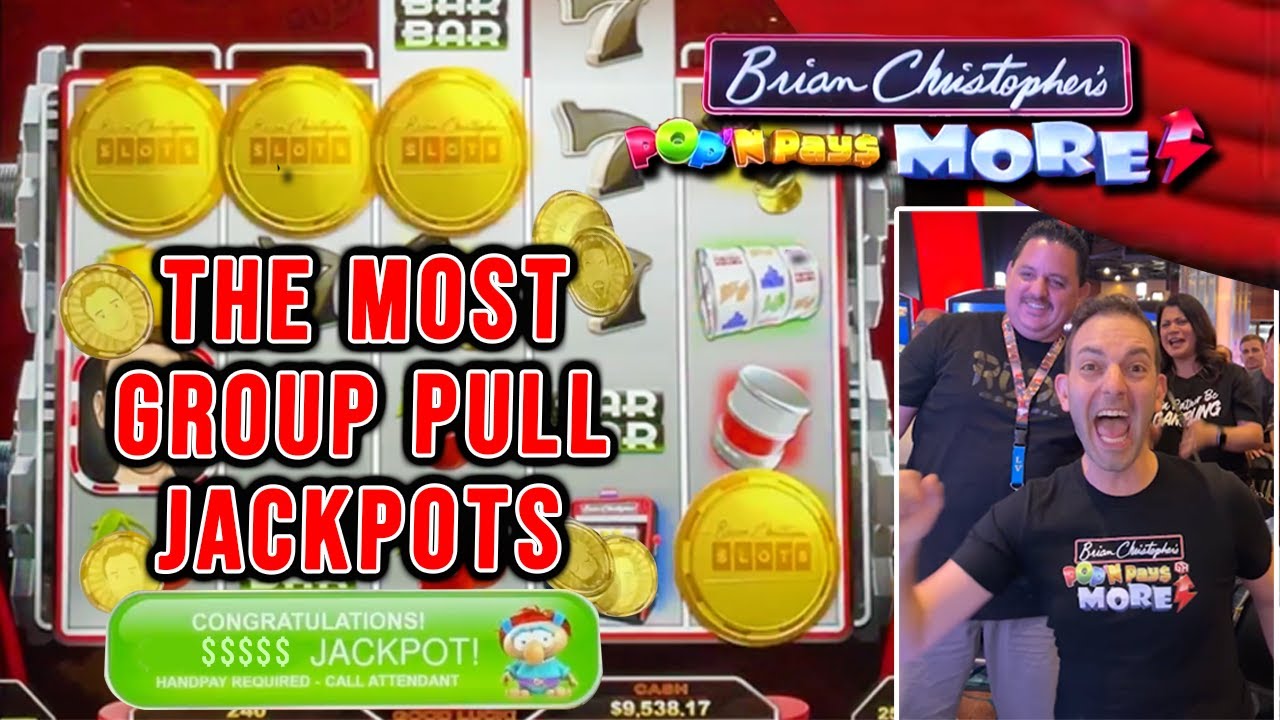 OMG!! We got the MOST JACKPOTS EVER in a Group Pull & it's on MY SLOT ...