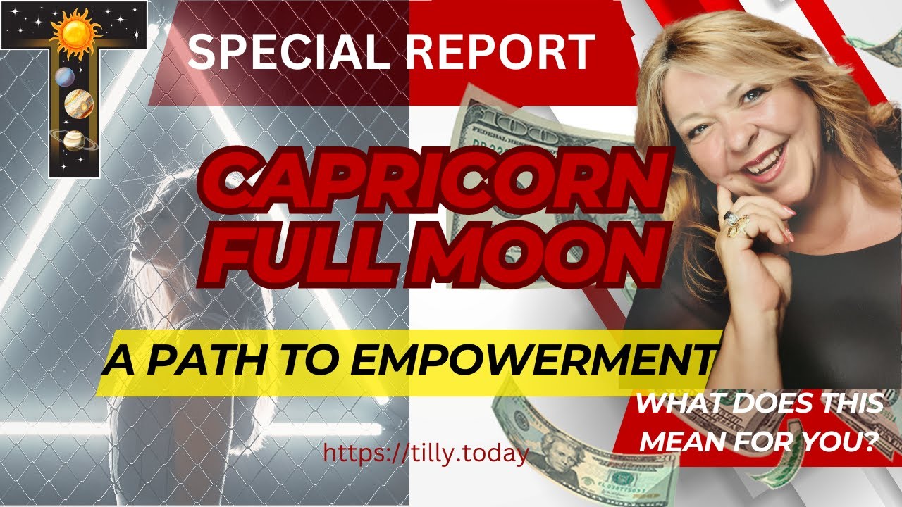 FULL MOON IN CAPRICORN: PROFOUND TRANSFORMATION ⭐ JULY 20 & 21 - YouTube