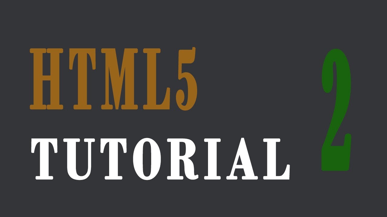 HTML Tutorial for beginners -02 - Element - YouTube
