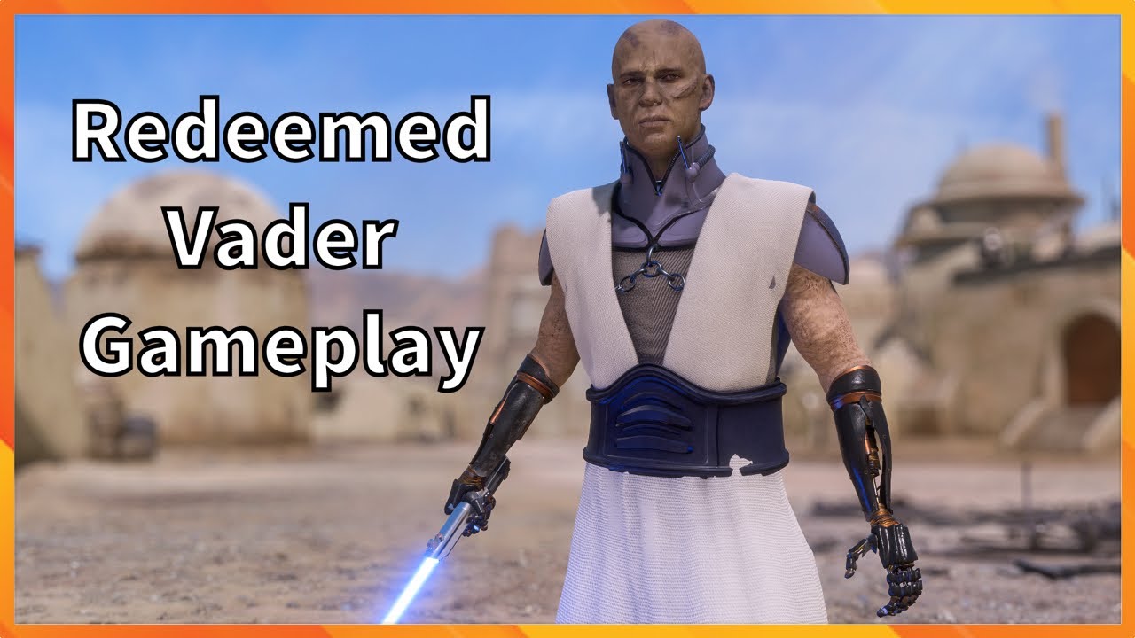 Redeemed Vader Gameplay Star Wars Battlefront 2 - YouTube