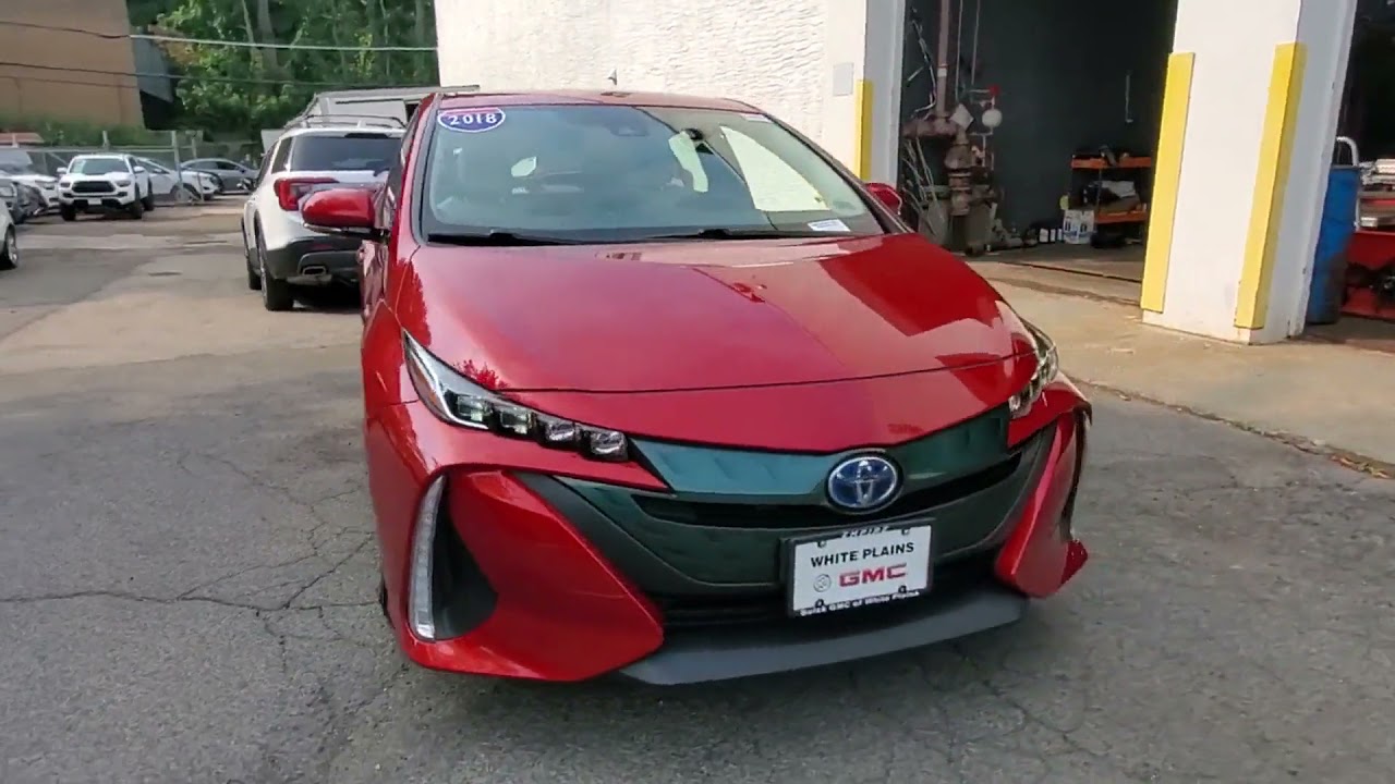 Used 2018 Toyota Prius Prime Plus JTDKARFP4J3083429 White Plains ...