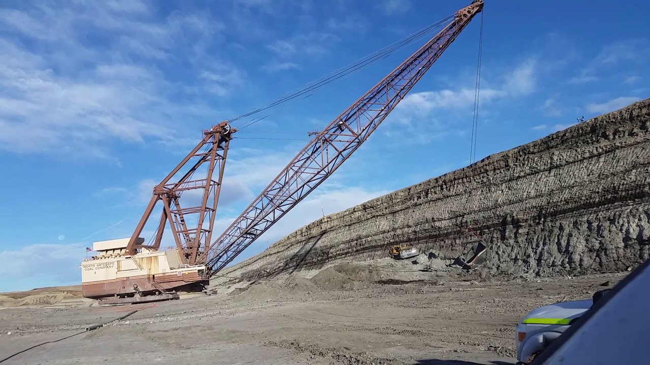 Marion 8200 Dragline - YouTube