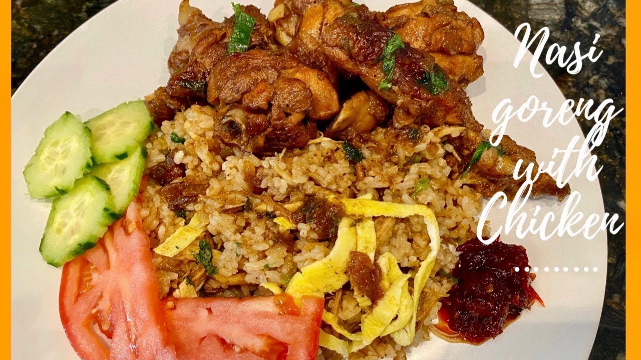 How to make Surinamese Fried Rice/Nasi Goreng with Chicken/Nasi Goreng ...