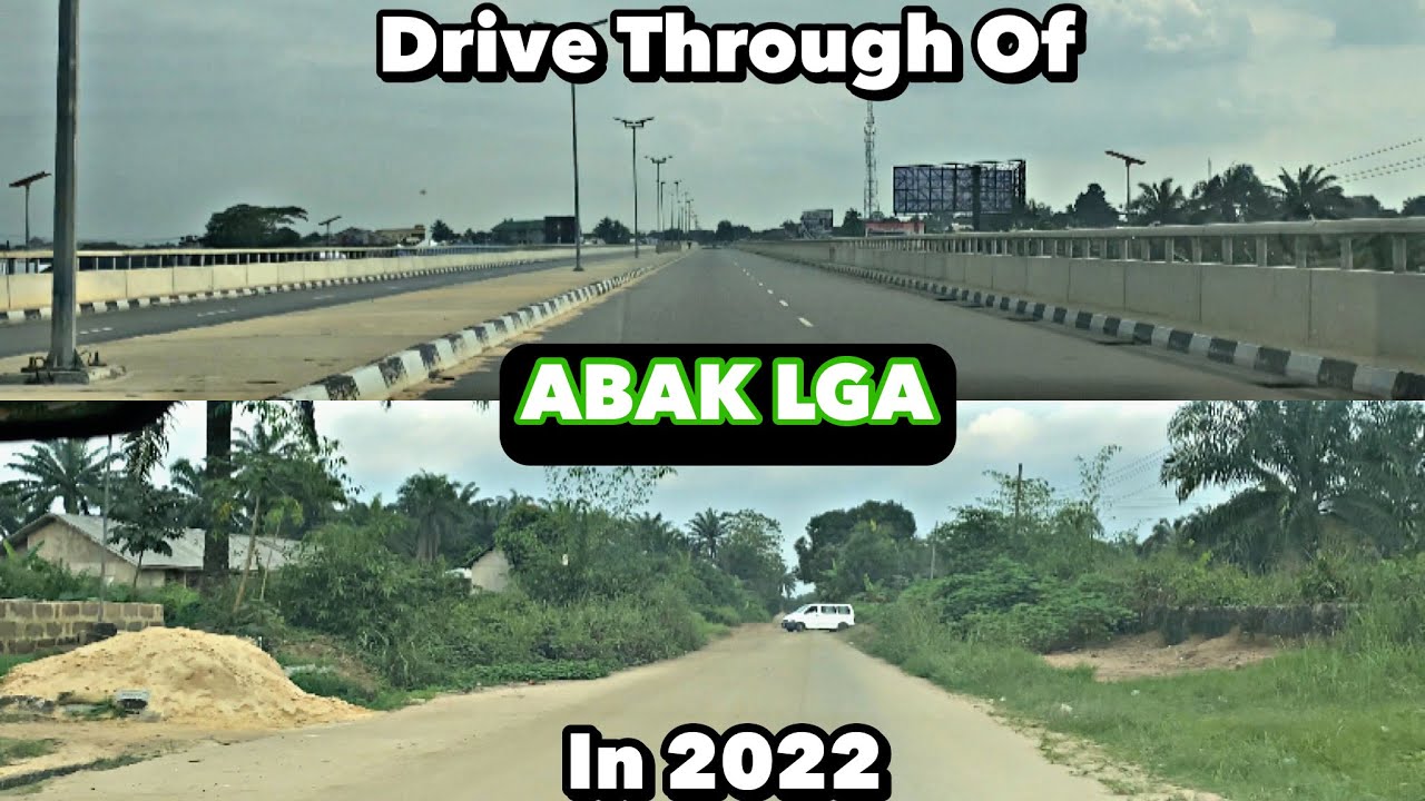 An Afternoon Drive Through Of ABAK Local Government During Rainy Season ...