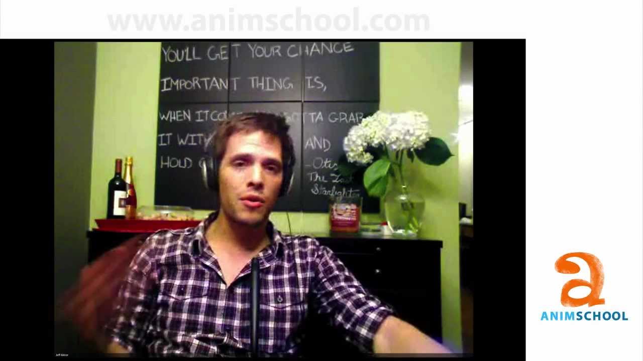 AnimSchool Webcast: Jeff Gabor, Part 6 - YouTube