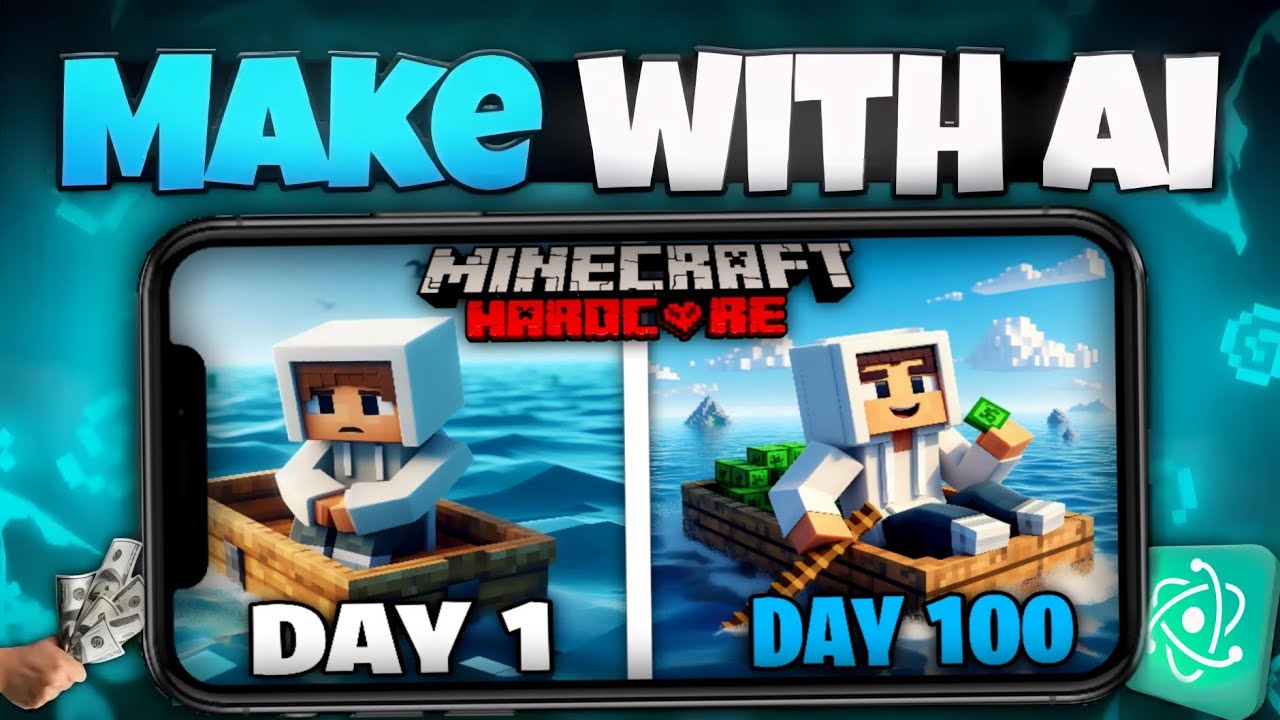 😍Make Attractive 100 day Thumbnail with Al🤯 (Easy & Attractive) in Just ...