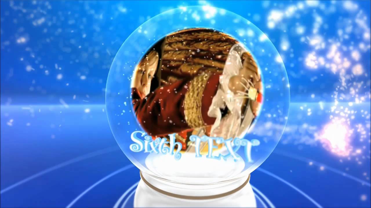Glass snowball after effects templates - YouTube