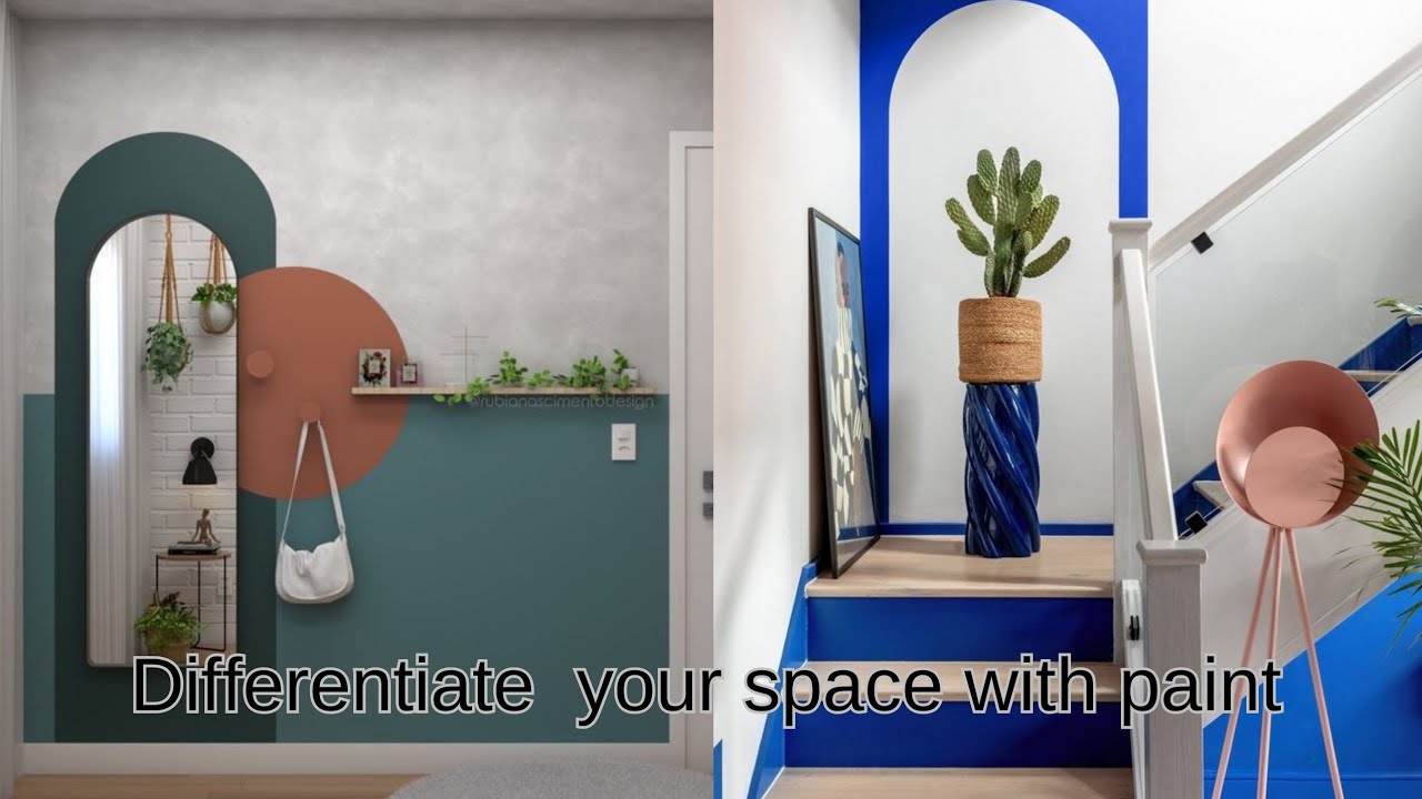 how to differentiate your space with unique paint ideas - YouTube