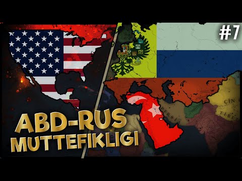 ABD-RUSYA VS OSMANLI? | AGE OF HISTORY 3 | 1.DÜNYA SAVAŞI OSMANLI - #7