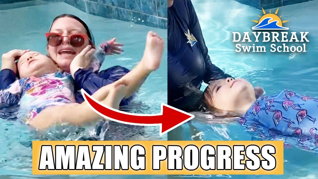 Incredible Back Float Progress from 2 Year Old! (First 10 Lessons ...