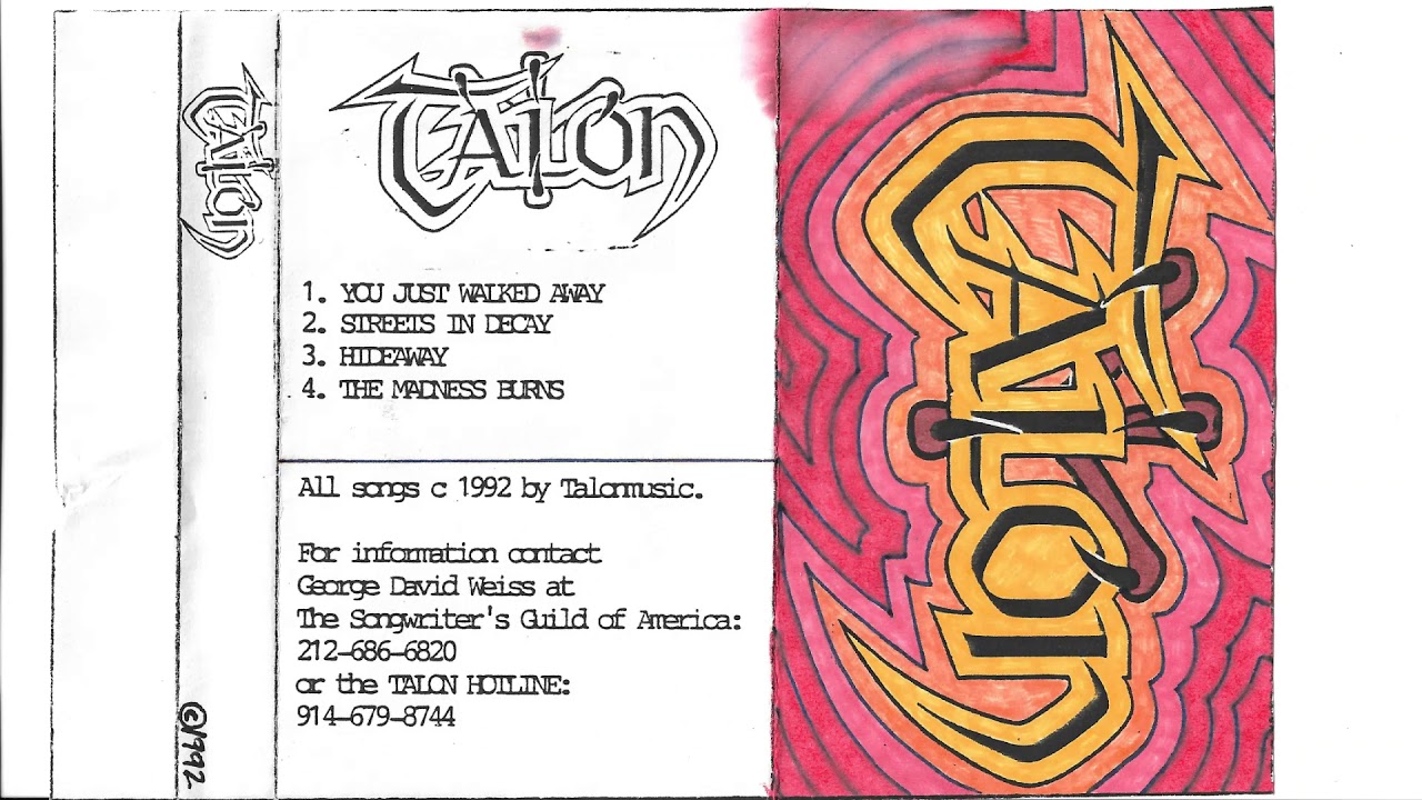 Talon [NY, US] - Full Demo 1992 - YouTube
