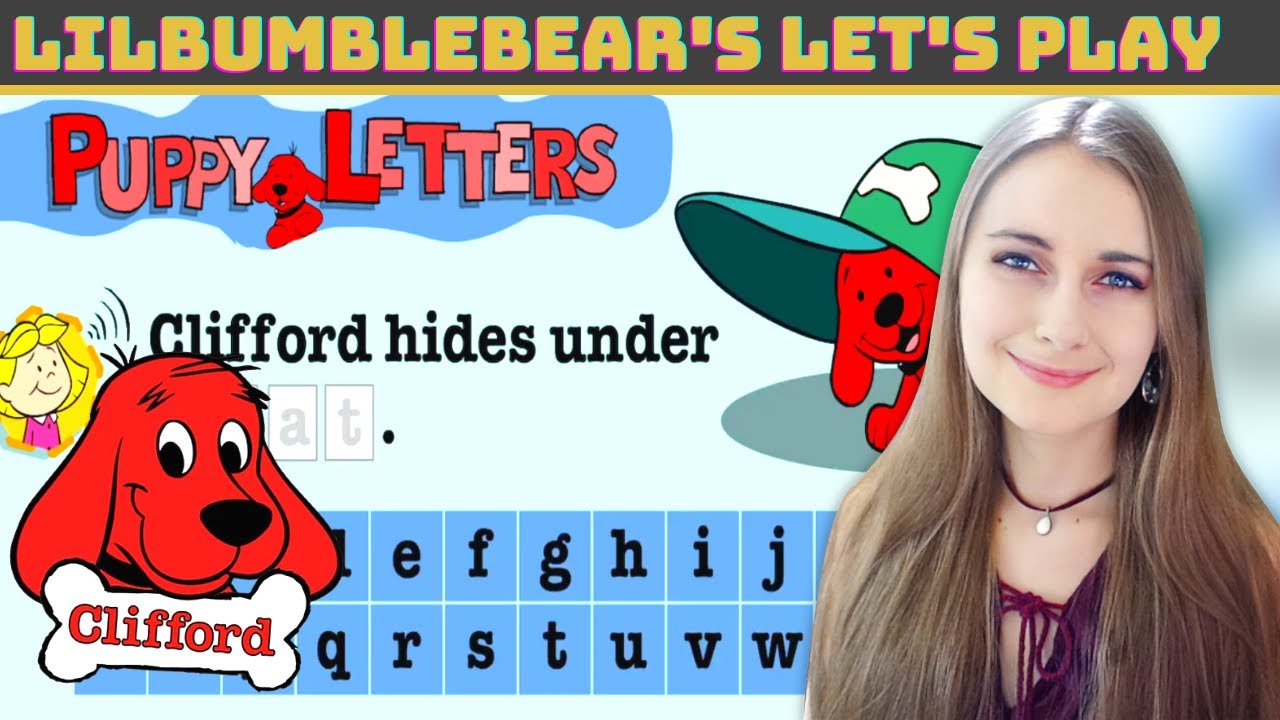 Clifford the Big Red Dog Games Clifford Puppy Letters Full Gameplay ...