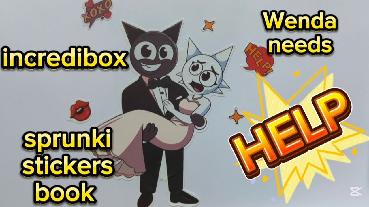 Incredibox sprunki stickers | Wenda needs help | sprunki large stickers ...