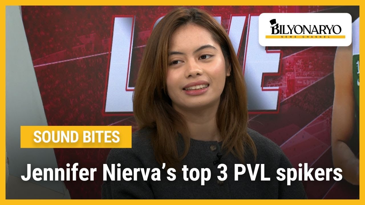 Jennifer Nierva’s top 3 PVL spikers - YouTube