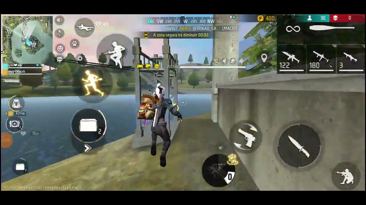 alejandro jogou free fire com imão - YouTube