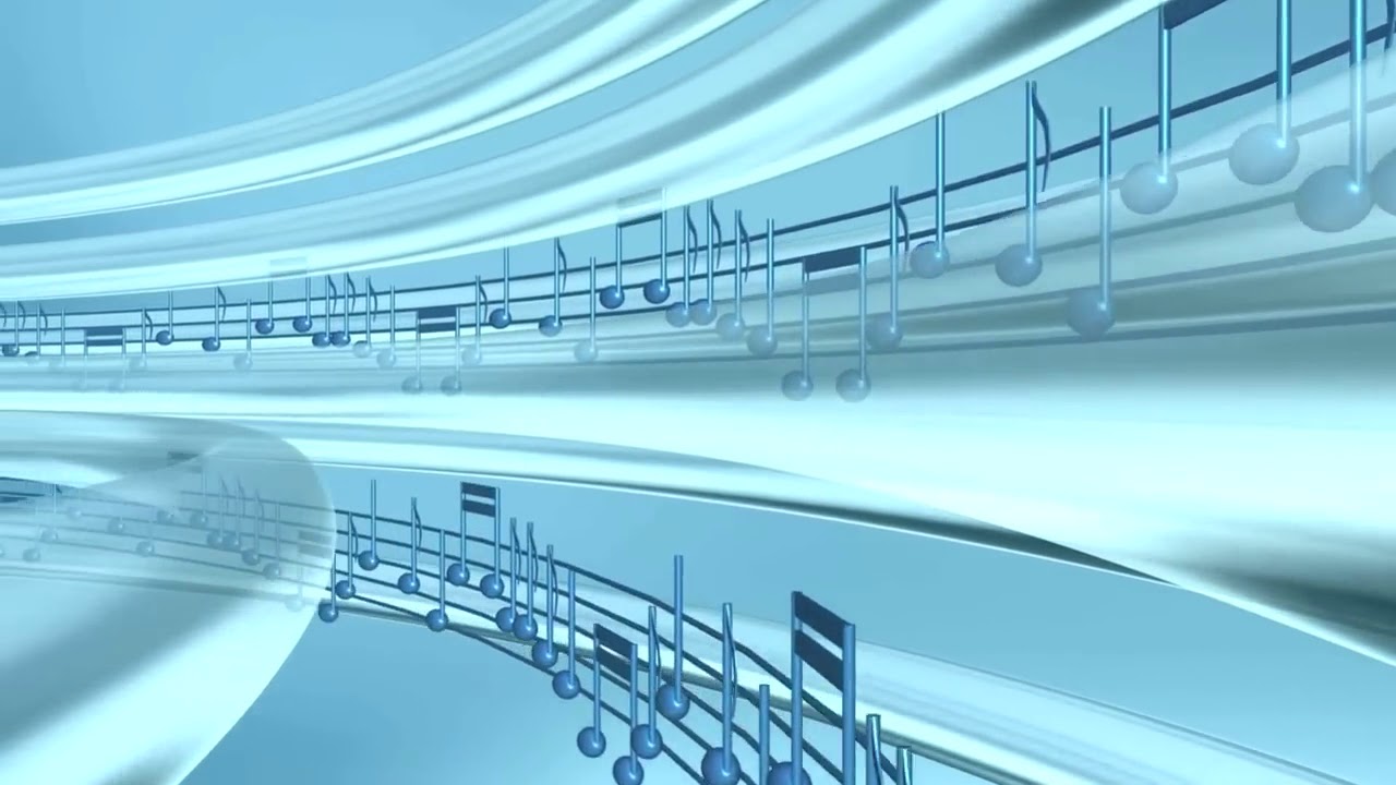 Music Notes, No Copyright, Copyright Free Video, Motion Graphics ...