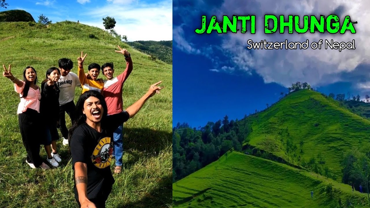 Janti Dhunga Hike !!!! Switzerland of Nepal Part 2 From KTM Just 45 km ...