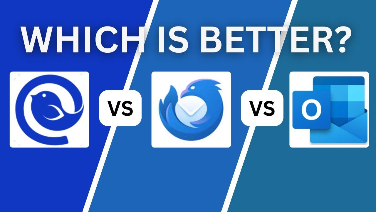 Mailbird vs Thunderbird vs Outlook - Best Email Client for Business or Personal Use? - YouTube