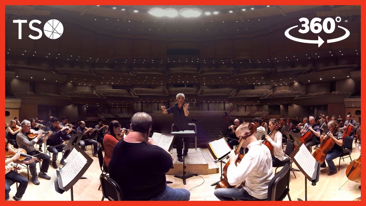 360-degree video: Step on stage with the TSO - YouTube