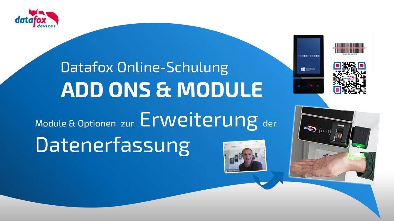 Datafox Online-Schulung: Add Ons und Module für Datafox Terminals - YouTube