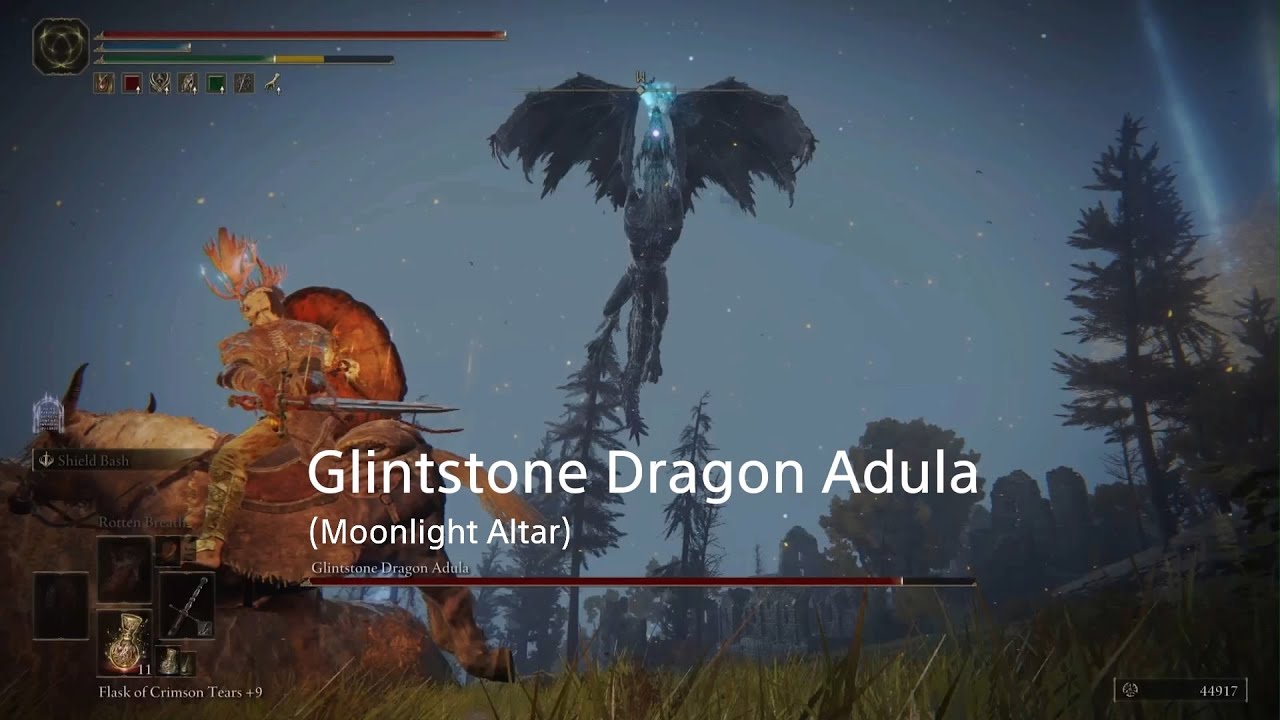 Elden Ring: Glintstone Dragon Adula (Moonlight Altar) - YouTube