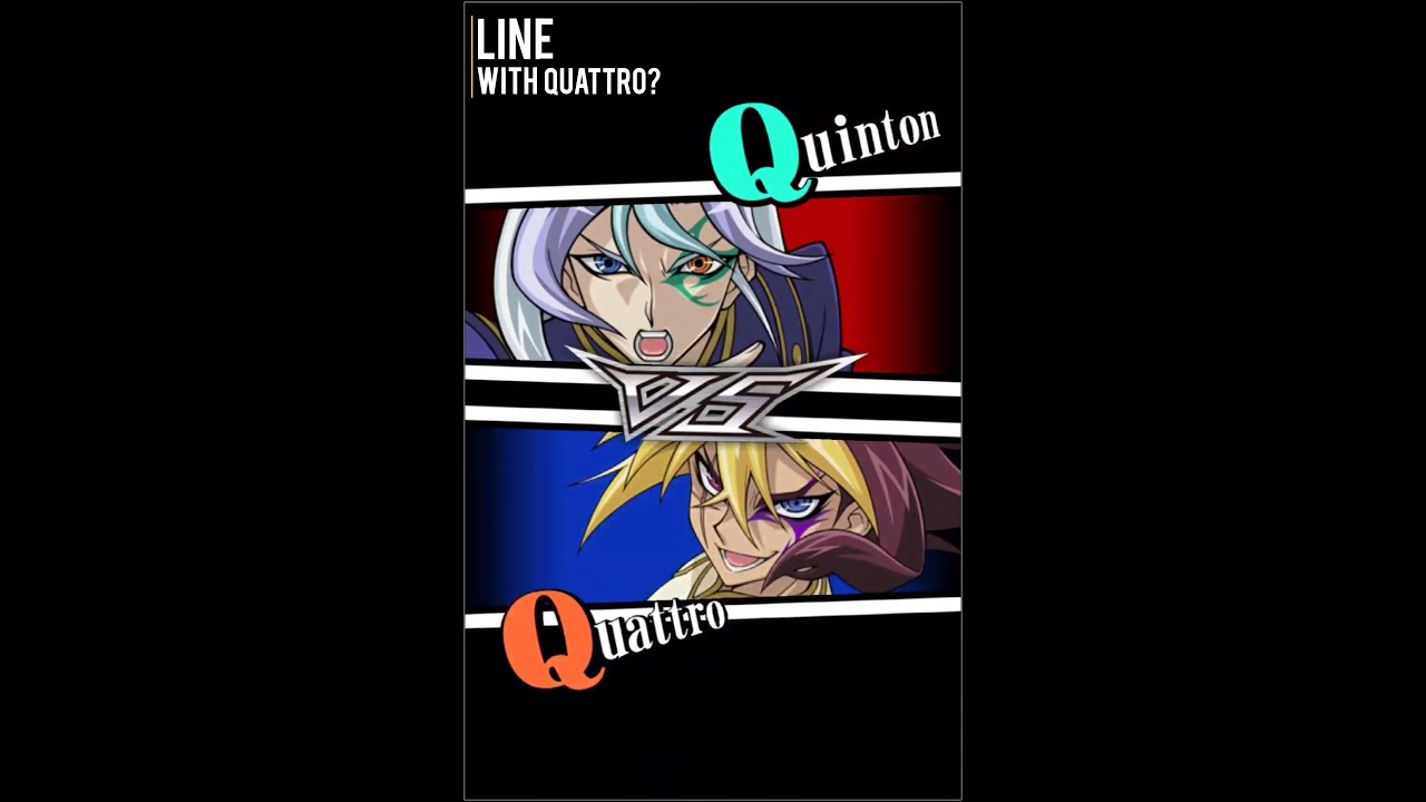 Yugioh Duel Links - Does Quinton have a LINE with Quattro? - YouTube