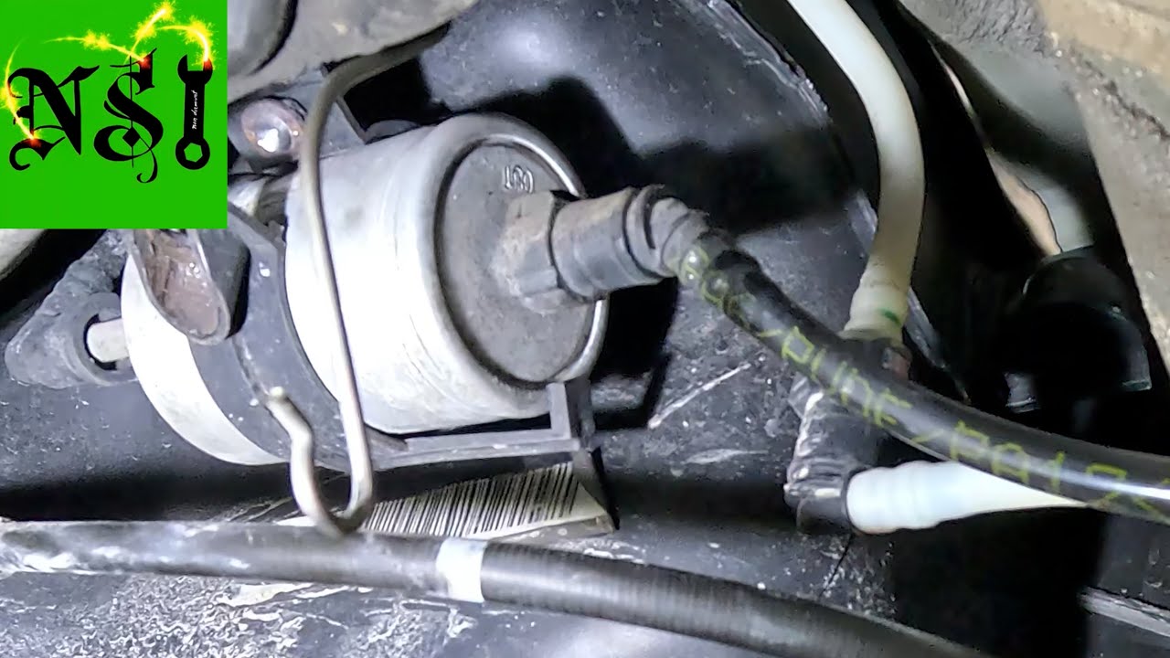 2011-2019 VW A5 New beetle fuel filter replacement - YouTube