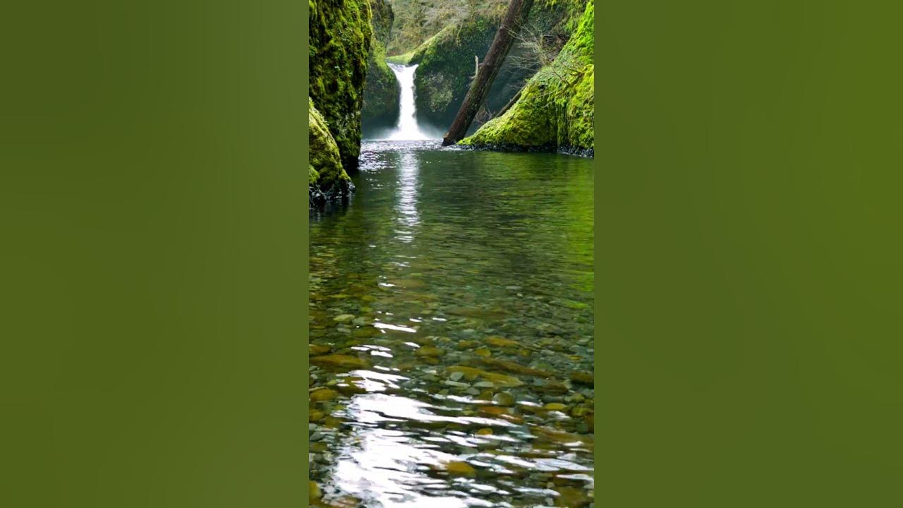 "Relaxing Waterfall Sounds for Sleep & Meditation | Beautiful Flowing ...
