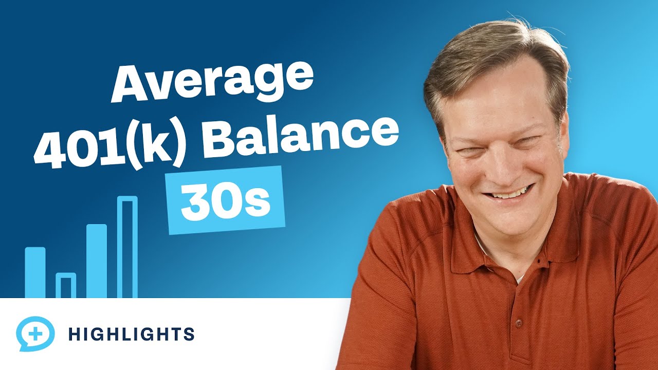 Average 401(k) Balance For a 30 Year Old (2023 Edition) - YouTube