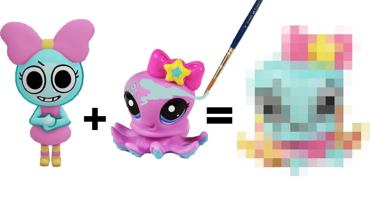 Dandy's World Littlest Pet Shop DIY Custom @Cookieswirlc