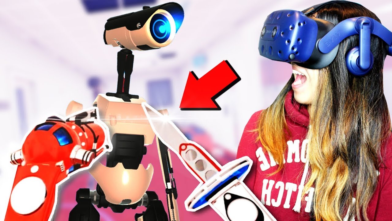 STEALTH KILL DEADLY ROBOTS!! - Budget Cuts VR Gameplay - Full Release ...