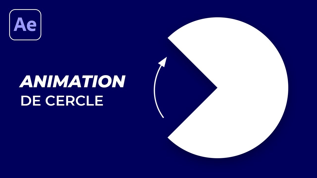 [TUTO] COMMENT ANIMER UN CERCLE SUR AFTER EFFECTS ? - YouTube