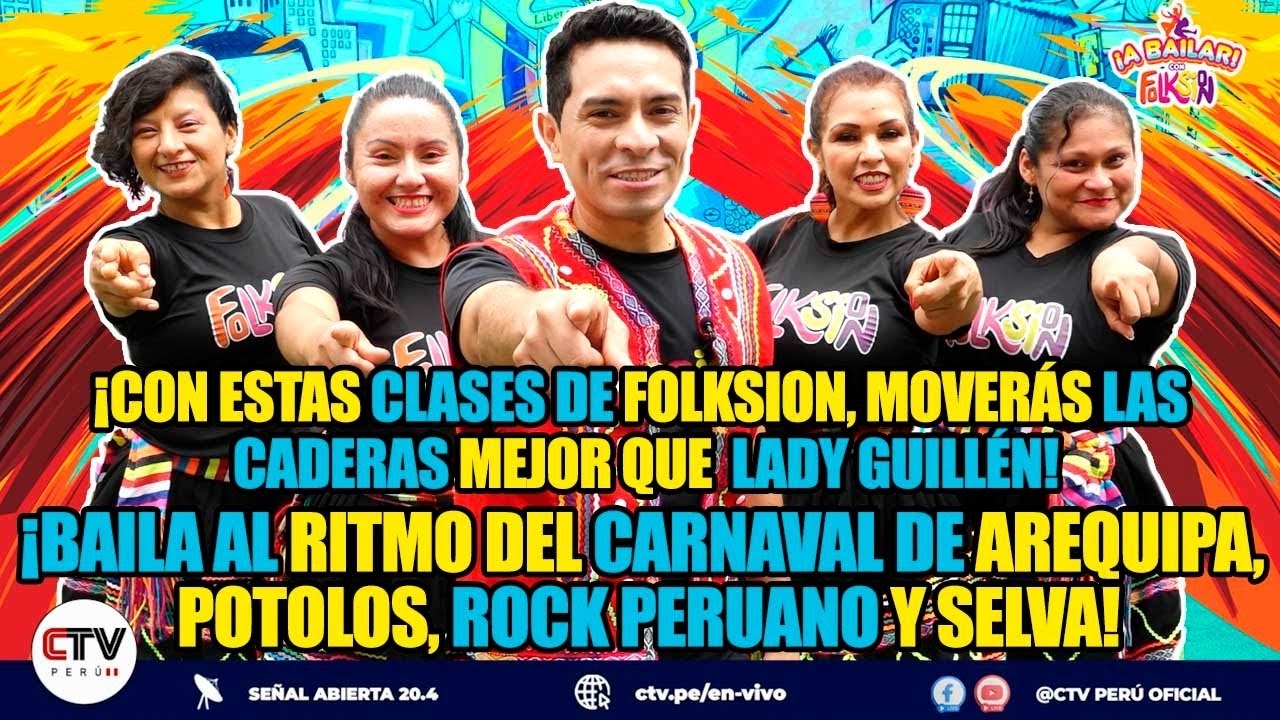 ¡A Bailar con Folksion! con Ronald Guerra. #CTVPerú - YouTube