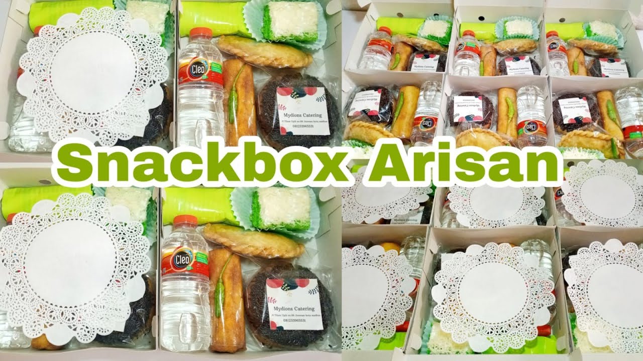 Snack Box Kekinian Isi Lengkap Rp 20 000an Untuk Arisan Ide Usaha