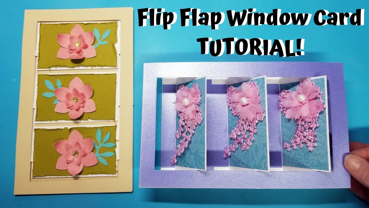 Flip Flap Window Card TUTORIAL / Free Play Friday - YouTube
