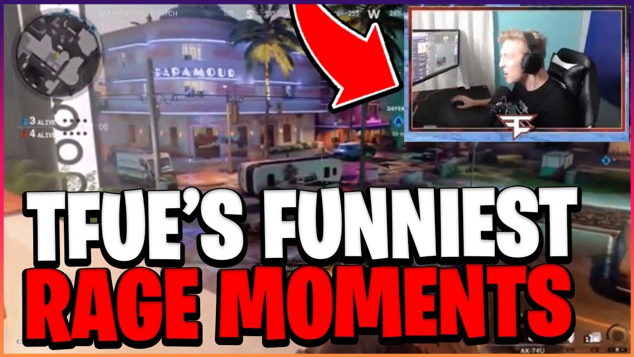 TFue COD Cold War *RAGE* Moments😡 - YouTube