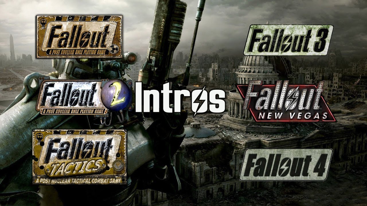 Todas las intros de la saga fallout 1997-2015 - YouTube