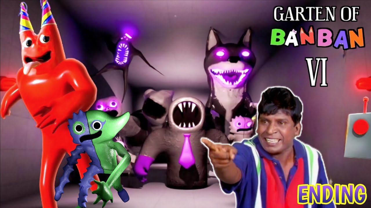 Garten of ban ban 6 full gameplay/Ending/On vtg! - YouTube