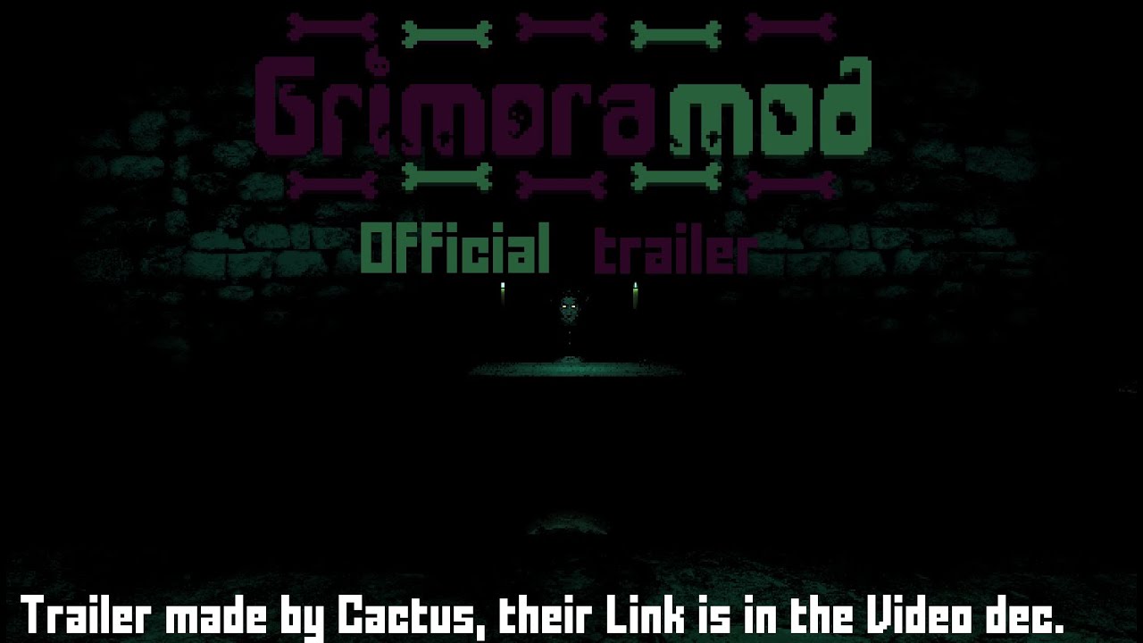 Inscryption Grimora Mod Official Trailer! [Made by Cactus, link in ...