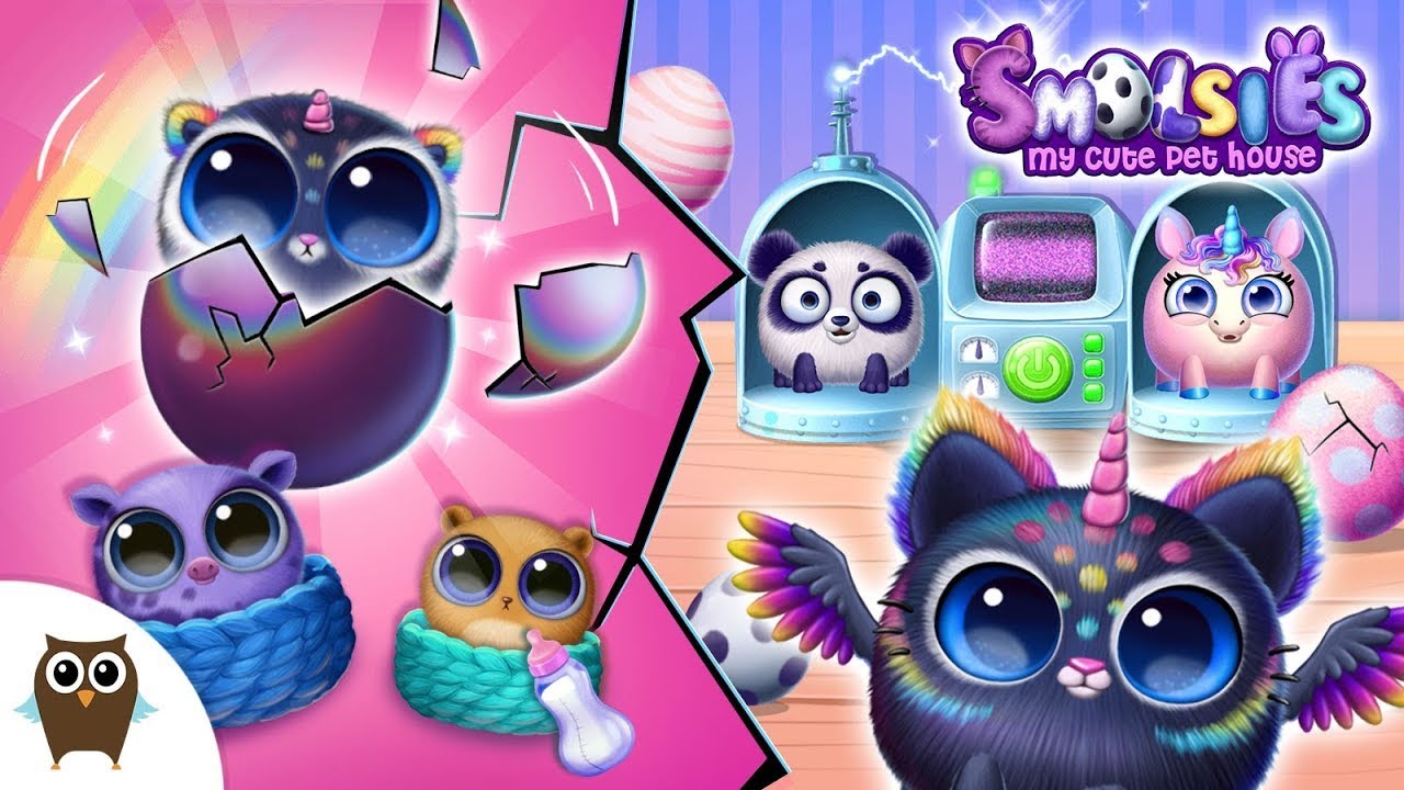 Smolsies - My Cute Pet House|#26 Beautiful Cute Friends😻| Nice moments ...
