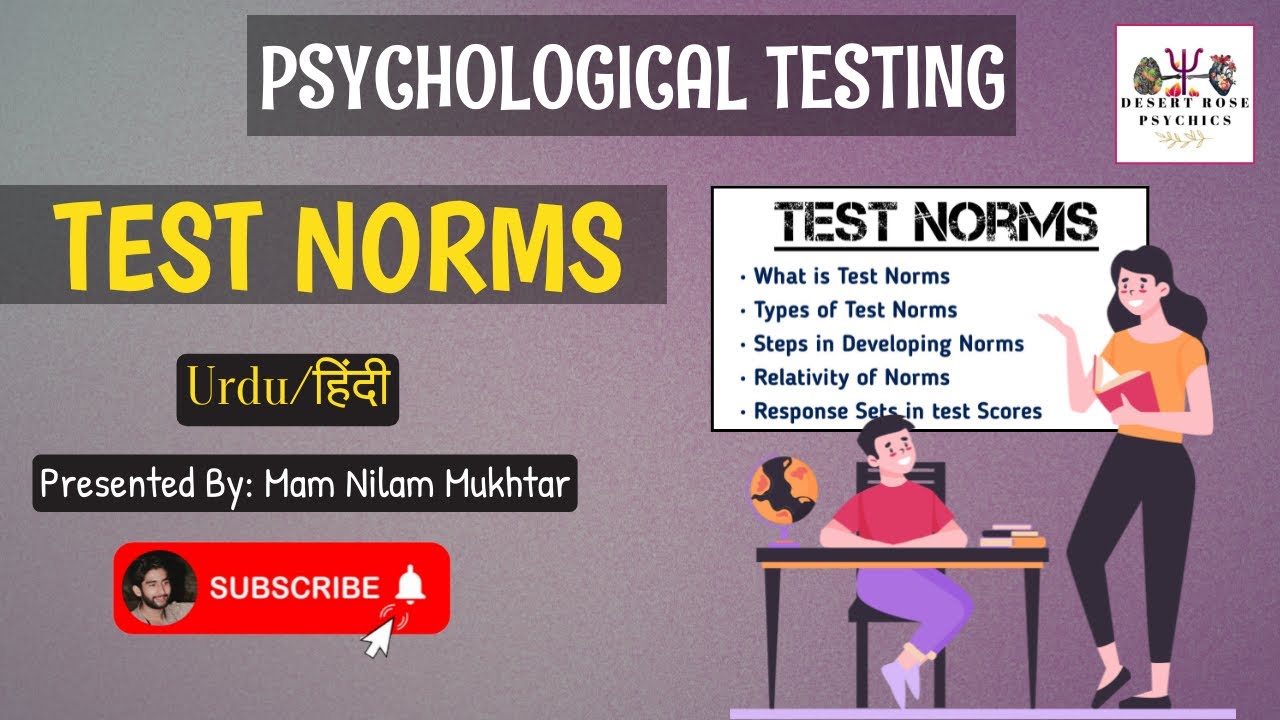 Test Norms in Psychological Testing | Types of Norms - Steps in ...