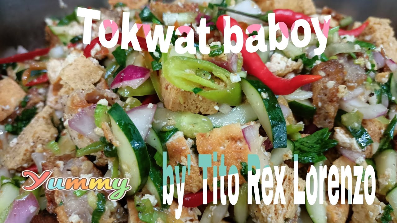 Mapapa Beer ka sa special Tokwat baboy by Tito Rex ow! Diba gaya na ...