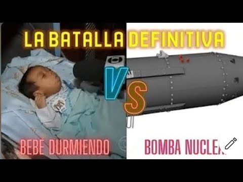 bebe durmiendo vs bomba nuclear(epicas batallas de rap del frikismo ...